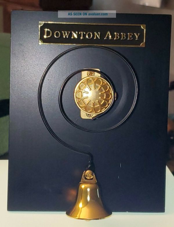 RARE Downtown Abbey Servants Hall Bell Plaque Frame - Mountable Or ...