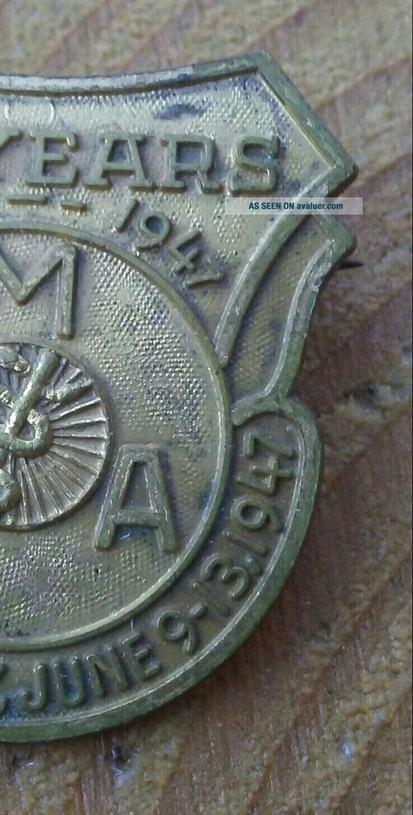 Vintage 100 Year Anniversary American Medical Association Pin Atlantic ...