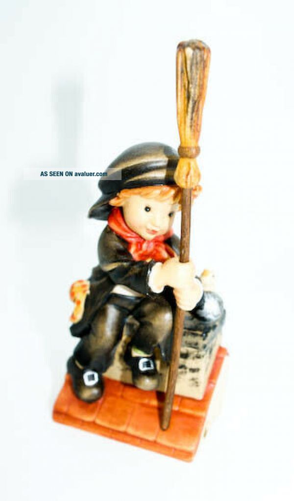 VINTAGE ANRI WOOD CARVED SARAH KAY CHIMNEY SWEEP BOY FIGURE | #27063308