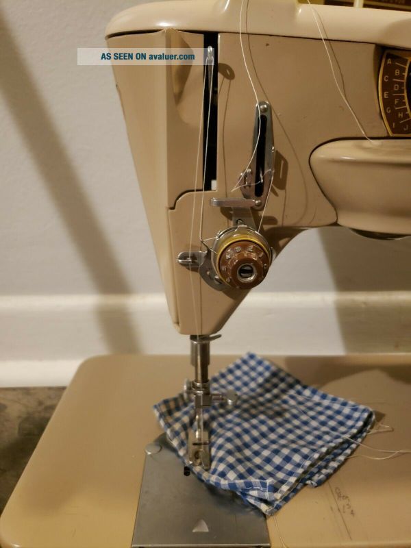 Singer Model 503A Slant - O - Matic Sewing Machine (Rocketeer) Power ...