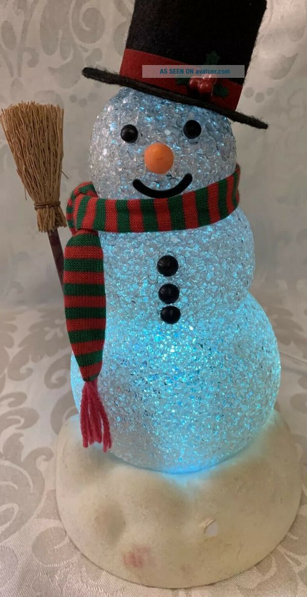 Vintage Collectible Avon Chilly Sam Light Up Snowman Christmas ...