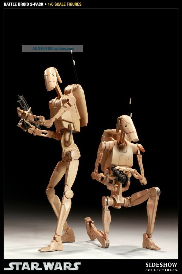 Sideshow Star Wars Infantry Battle Droids Exclusive 1138 Version 1/6th ...