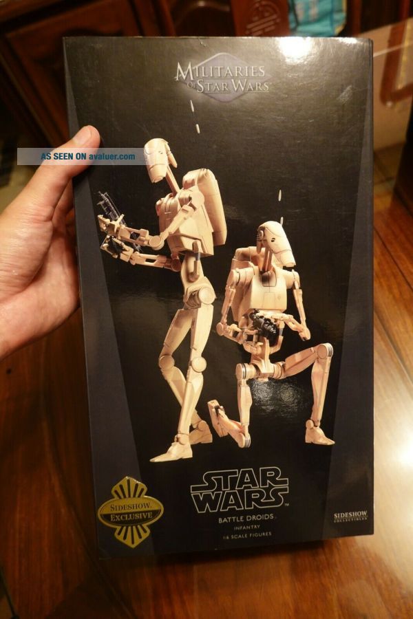 Sideshow Star Wars Infantry Battle Droids Exclusive 1138 Version 1/6th ...