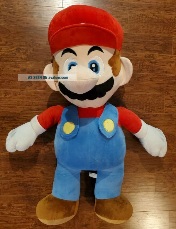 Official Nintendo Giant Life Size Mario Jumbo 48 " 4ft Plush Doll Toy ...