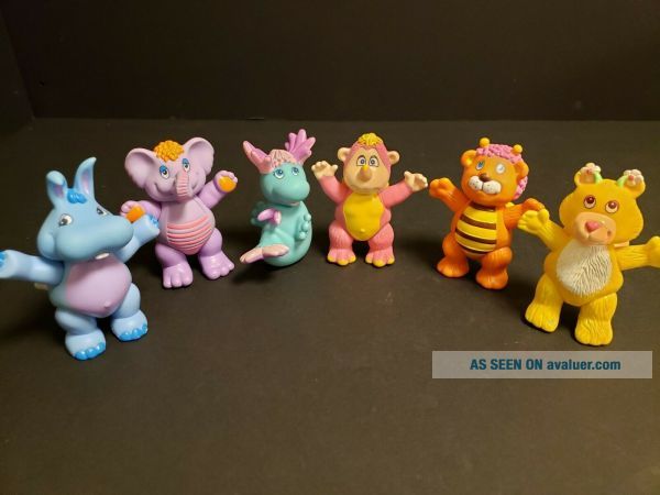Vintage Hasbro Disney " THE WUZZLES " VERY RARE Complete Set Of 6 ...