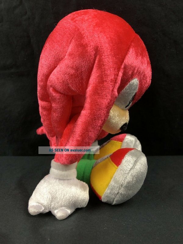 Sonic The Hedgehog Knuckles Plush Sega 25th Anniversary TOMY Stuffed ...