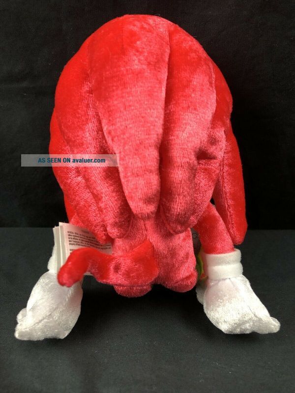 Sonic The Hedgehog Knuckles Plush Sega 25th Anniversary TOMY Stuffed ...