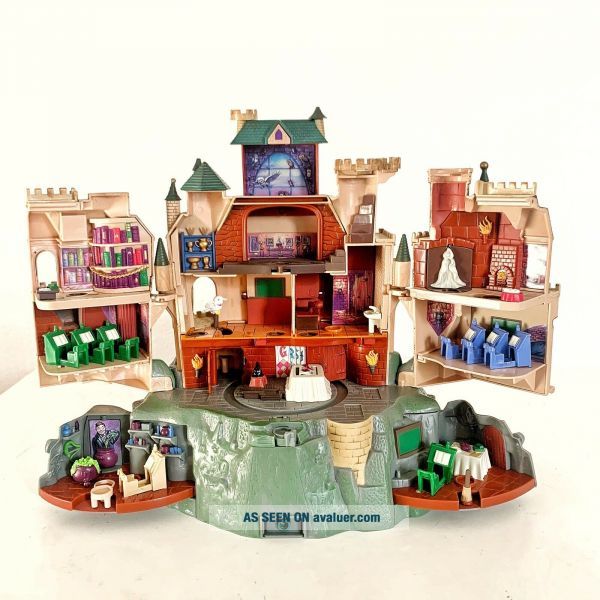 Mattel Harry Potter Polly Pocket Hogwarts Castle Playset 2001 W/figures ...
