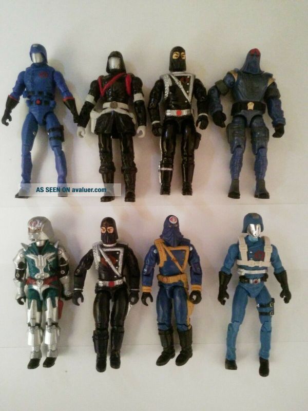 GIJoe/Cobra: 8 Different Versions Of Cobra Leader: COBRA COMMANDER ...