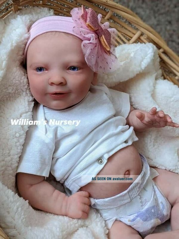 WILLIAMS NURSERY REBORN BABY GIRL ART DOLL Realborn Joseph Awake ...