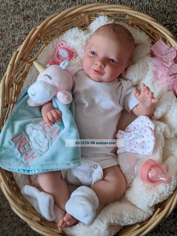 WILLIAMS NURSERY REBORN BABY GIRL ART DOLL Realborn Joseph Awake ...