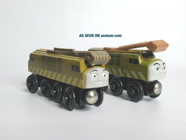 Thomas And Friends Engine Diesel 10 Wooden Train With Sliding Claw Two ...