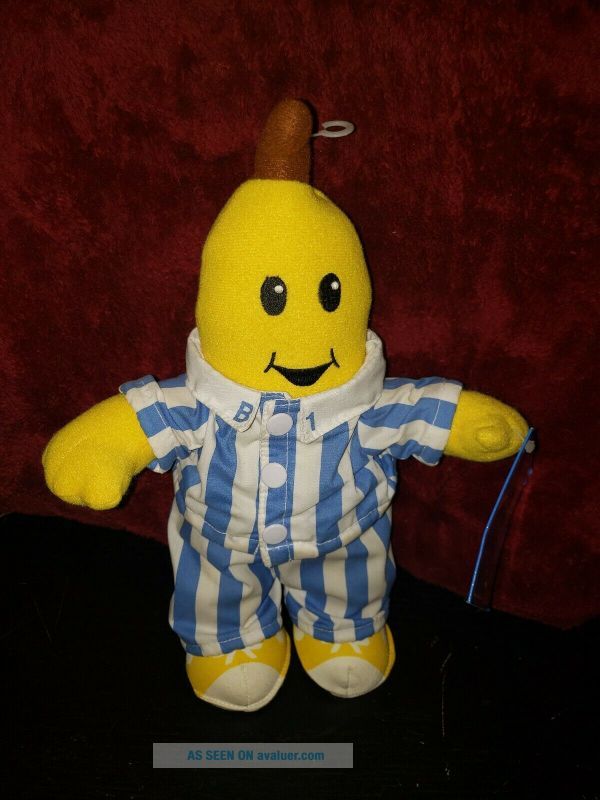 Tomy 1995 Banana In Pajamas B1 Plush 12” Vintage With Tag | #36422599