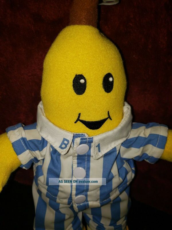Tomy 1995 Banana In Pajamas B1 Plush 12” Vintage With Tag | #36422599