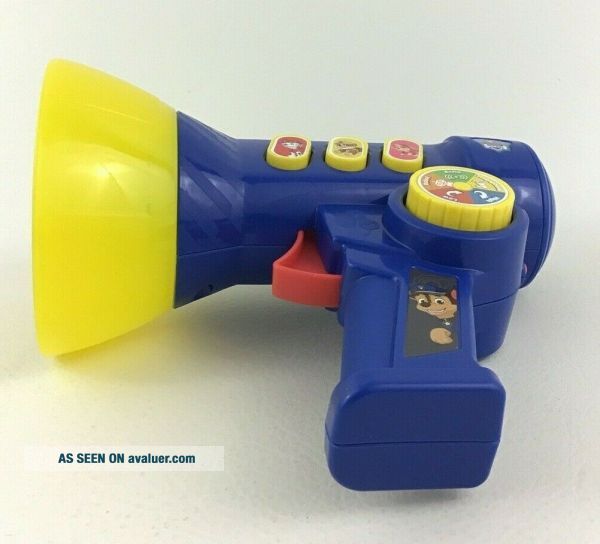 Paw Patrol Megaphone Mission Voice Changer Robot Echo Chase Toy Spin ...
