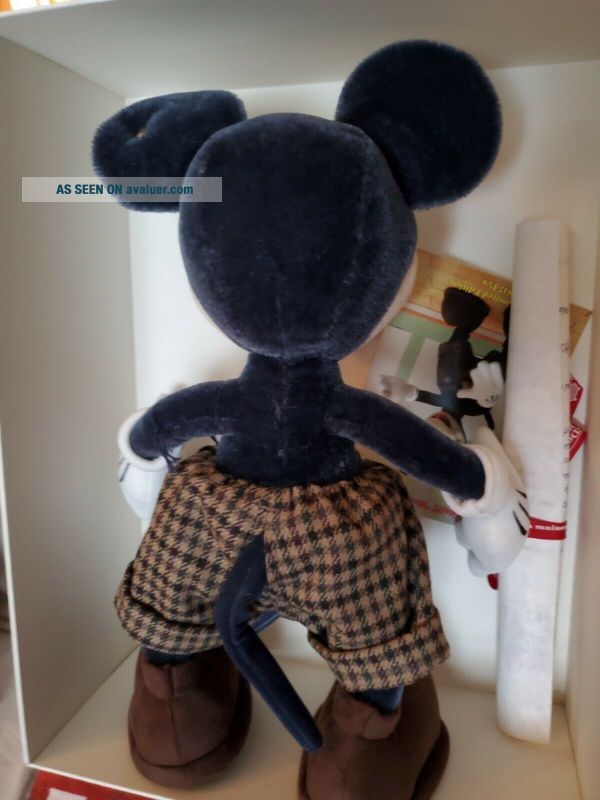 1997 Steiff La Maison De Donaldson Mickey Mouse Blue Mohair LtdEd ...