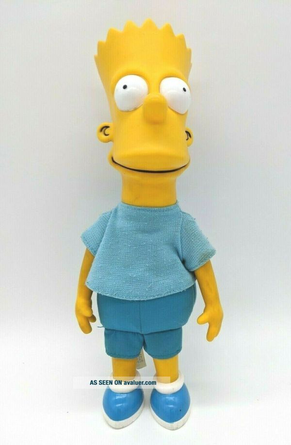 Vintage Bart Simpson 11 " Plush Doll 20th Century Fox Matt Groening Dan ...
