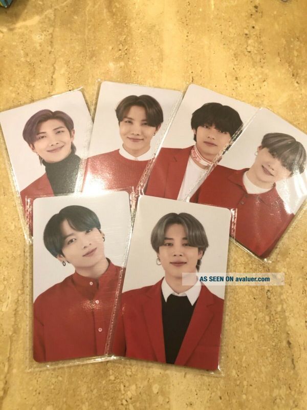BTS - Official Map Of The Soul ON:E One Concert Merch Card Ticket ...