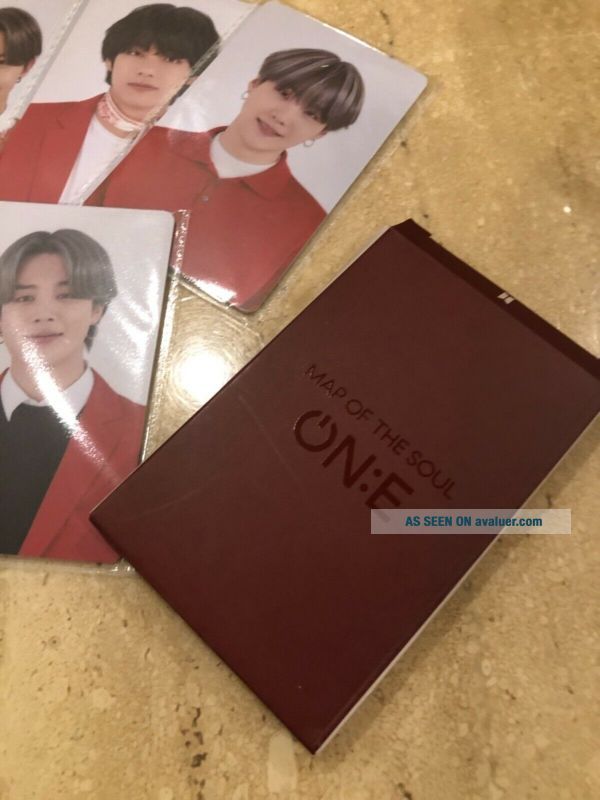BTS - Official Map Of The Soul ON:E One Concert Merch Card Ticket ...