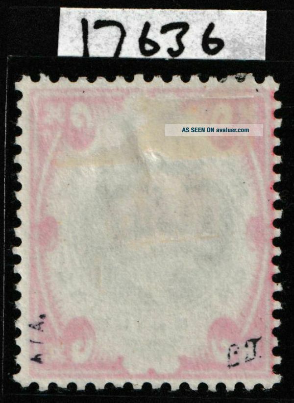 1902 De La Rue 1/ - DULL GREEN AND BRIGHT (FLUORESCENT) CARMINE HENDON ...