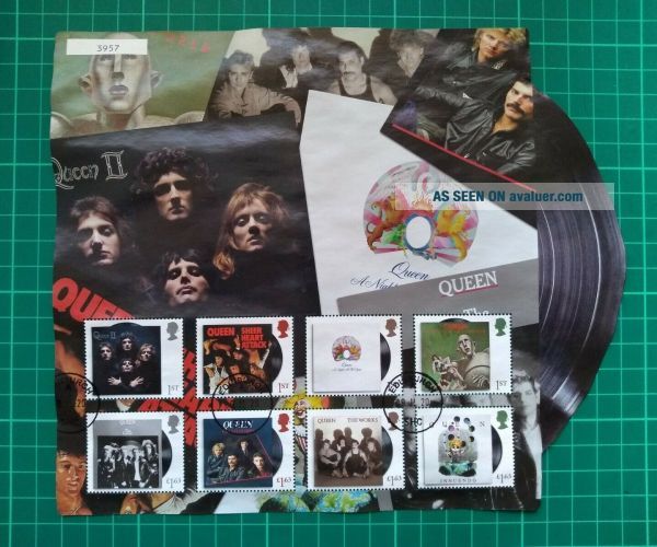 2020 QUEEN ALBUM COVERS FAN SHEET 3957 | #36403062
