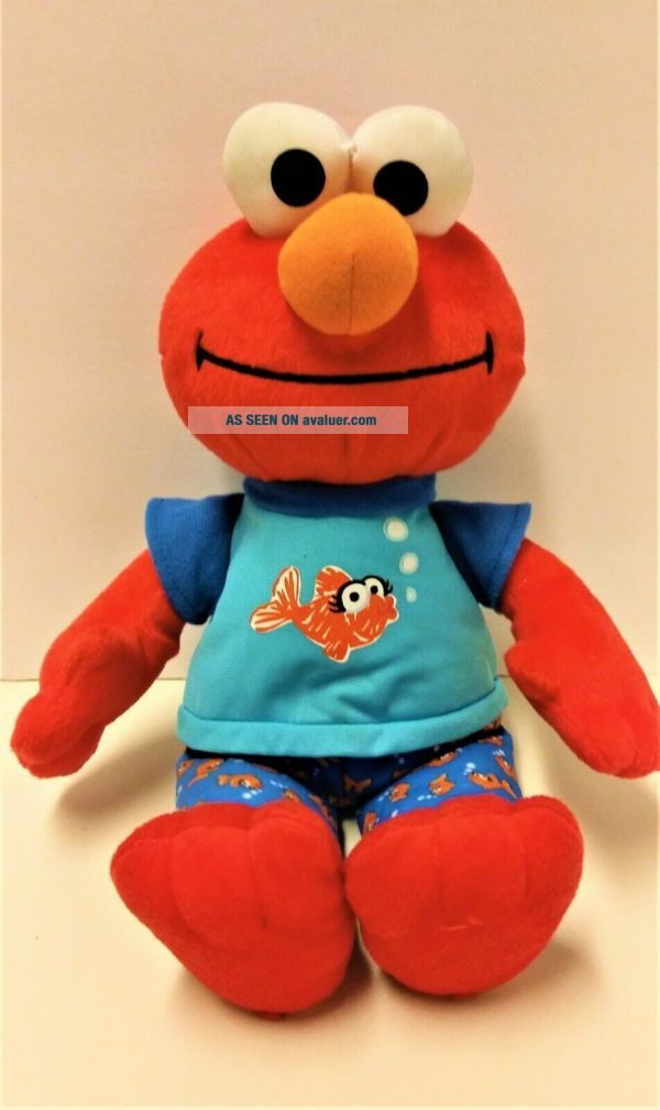Sesame Street Elmo Bedtime Musical Plush Doll 12 " | #36614754
