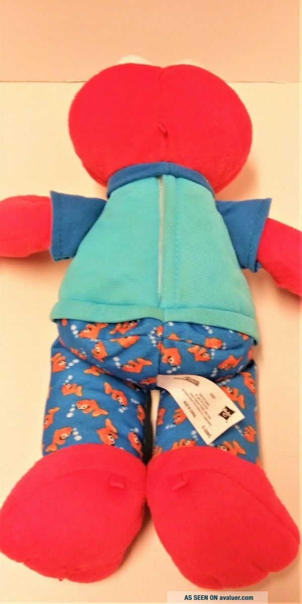 Sesame Street Elmo Bedtime Musical Plush Doll 12 " | #36614754