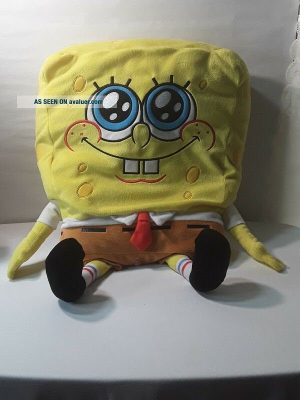 A86 Spongebob Square Pants Pillow Plush 22 " Stuffed Toy Lovey | #36623566