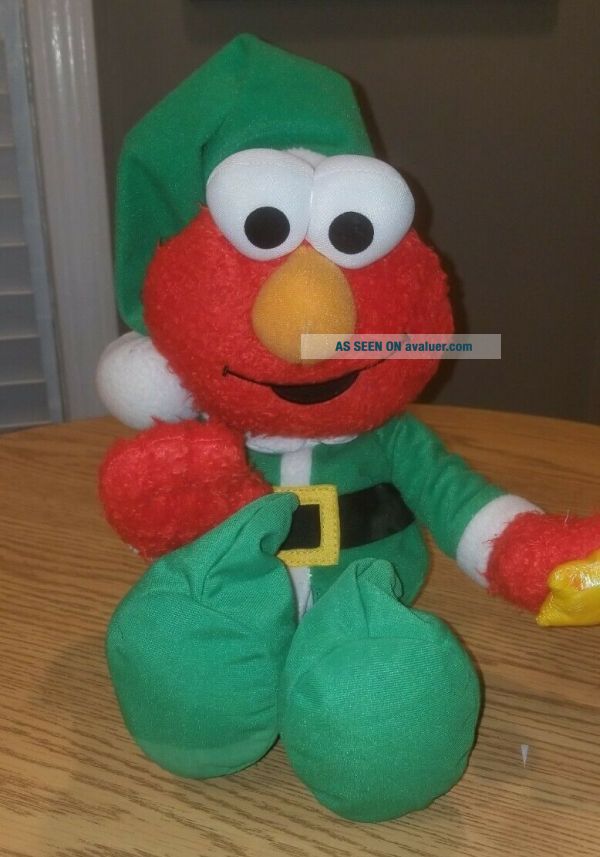 12 Days Of Christmas Fisher Price Sesame Street Elmo ELF Animated Plush ...