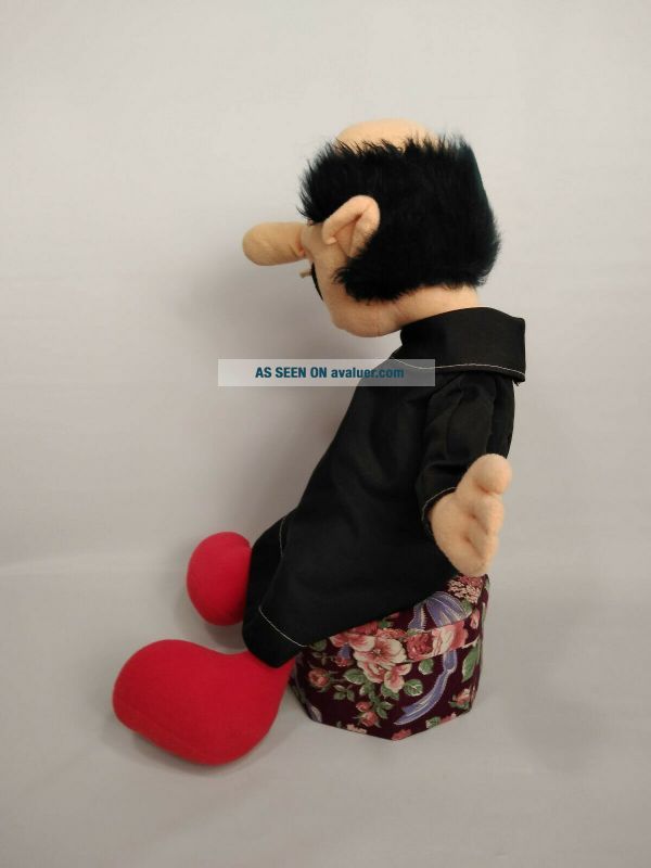 Vintage GARGAMEL Smurf Plush 1982 Wallace Berrie Peyo Stuffed Doll 16 ...