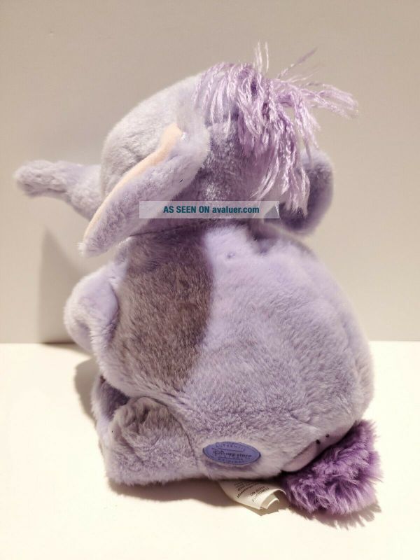X - 1 DISNEY STORE - Heffalump LUMPY Purple Elephant - Winnie The Pooh ...