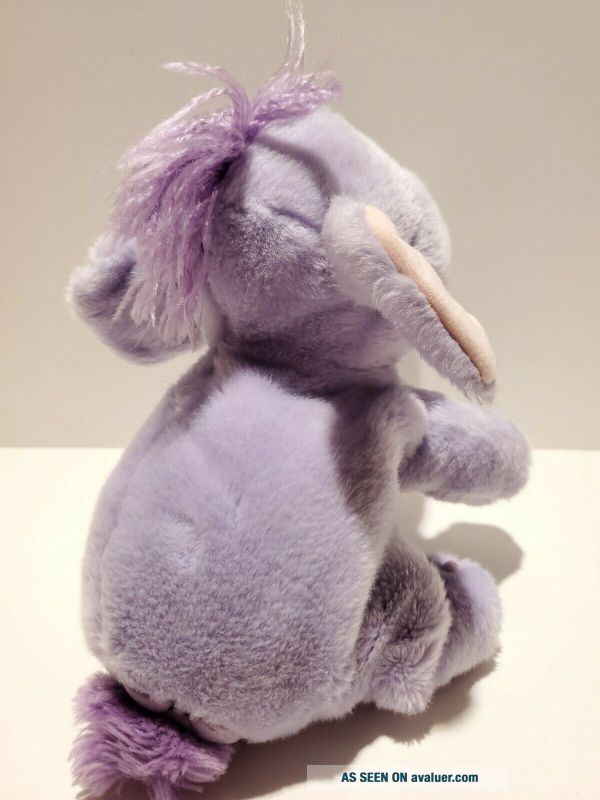 X - 1 DISNEY STORE - Heffalump LUMPY Purple Elephant - Winnie The Pooh ...