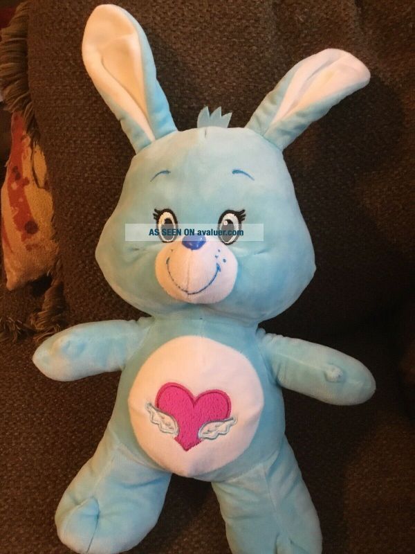 Kelly Toy 2017 Care Bear Cousin Blue Bunny Swift Heart Plush Stuffed ...