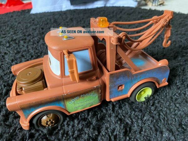 Disney Pixar Cars 2 Lights And Sounds Tow Mater 2016 Talking Truck ...