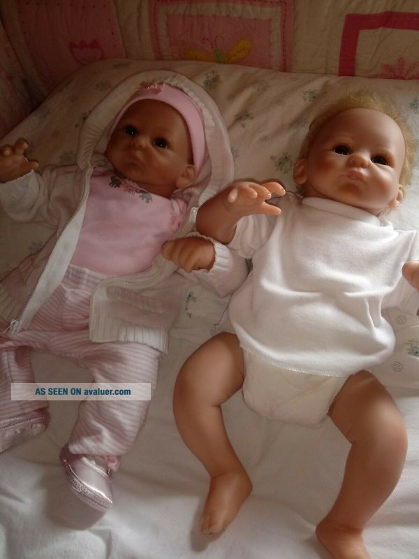Two Dolls. Ashton Drake So Truly Real Benjamin Baby Doll, And Little ...