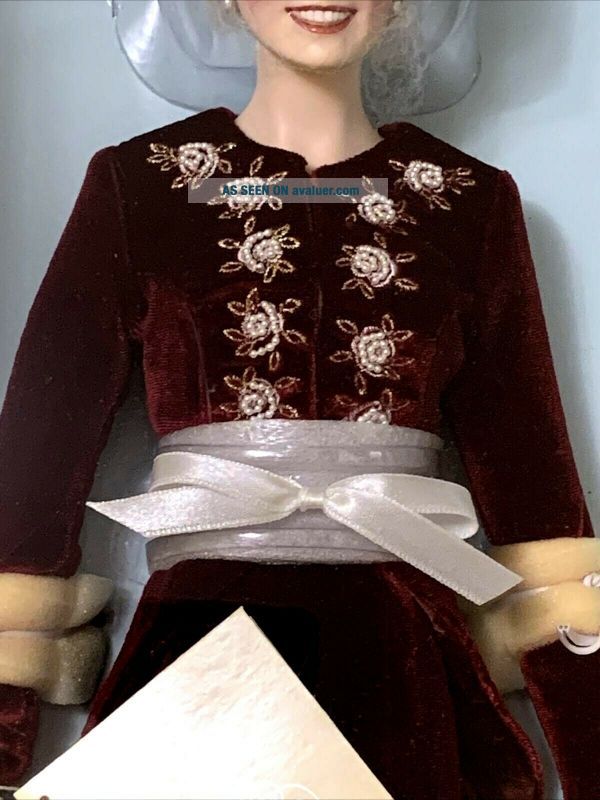 Franklin Princess Diana Porcelain Portrait Doll Diana Princess Of Wales ...