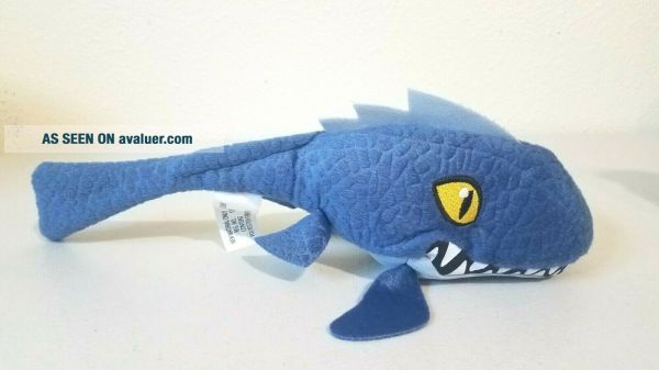 2014 Universal Studios Jurassic World MOSASAURUS Dinosaur Stuffed Plush ...