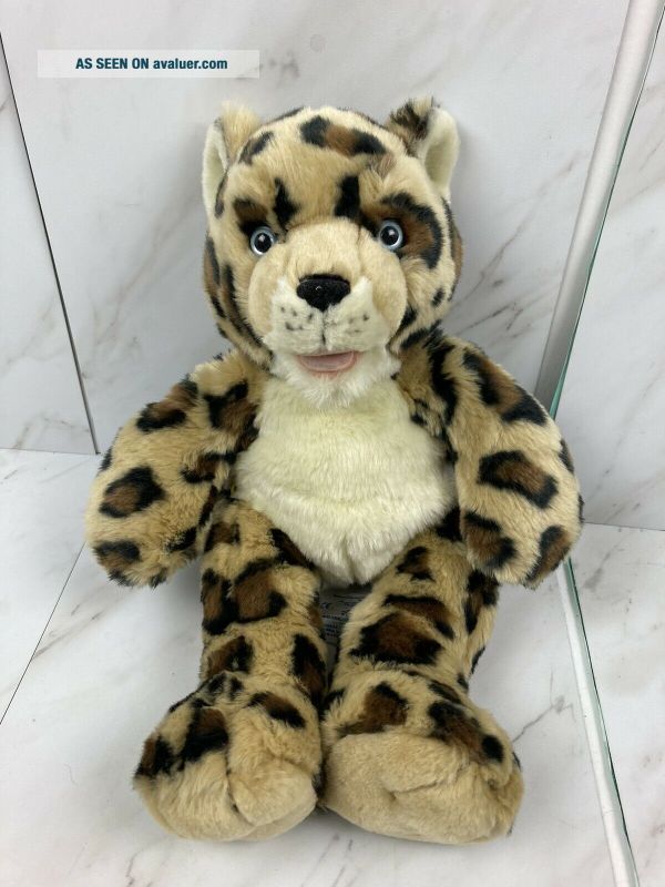 RARE HTF Build A Bear Amur Leopard - Saint Louis Zoo Exclusive St ...