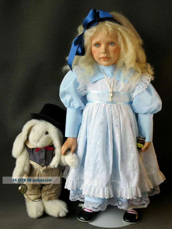 CINDY KOCH ALICE IN WONDERLAND & WHITE RABBIT ONE OF A KIND | #36820159