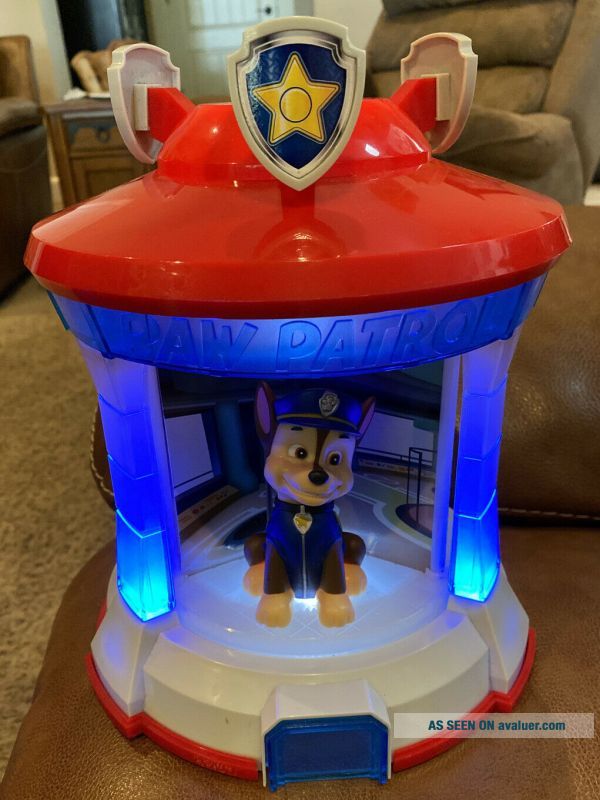 Nickelodeon Paw Patrol LIGHT AND SOUND LOOK - OUT TOWER Rotating Toy ...