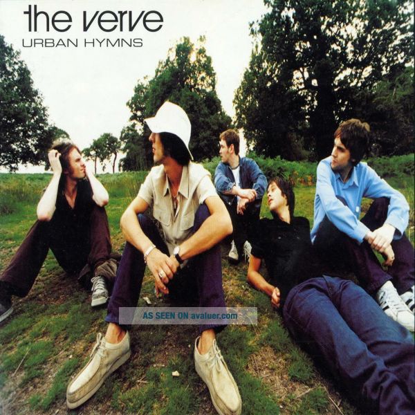 The Verve - Urban Hymns - Miniature Poster With Black Card Frame ...