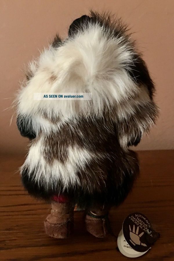 Vintage Native Alaskan Inuit Eskimo Handmade Doll By Lillian Tetpon ...