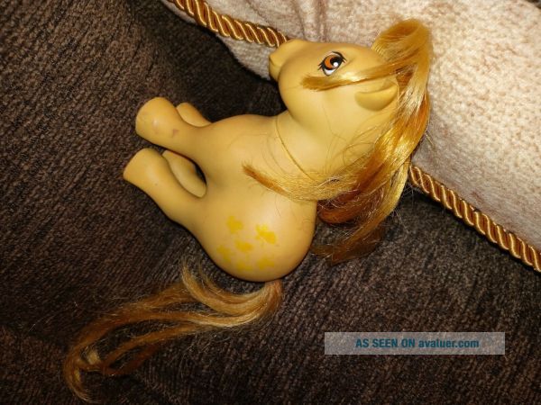 1982 Vintage G1 My Little Pony Butterscotch Collector’s Pose Flat Foot ...