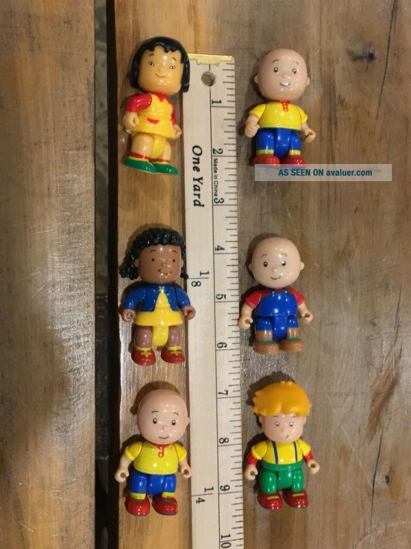 PBS Kids Caillou And Friends Figures 6 Character/s | #36909908