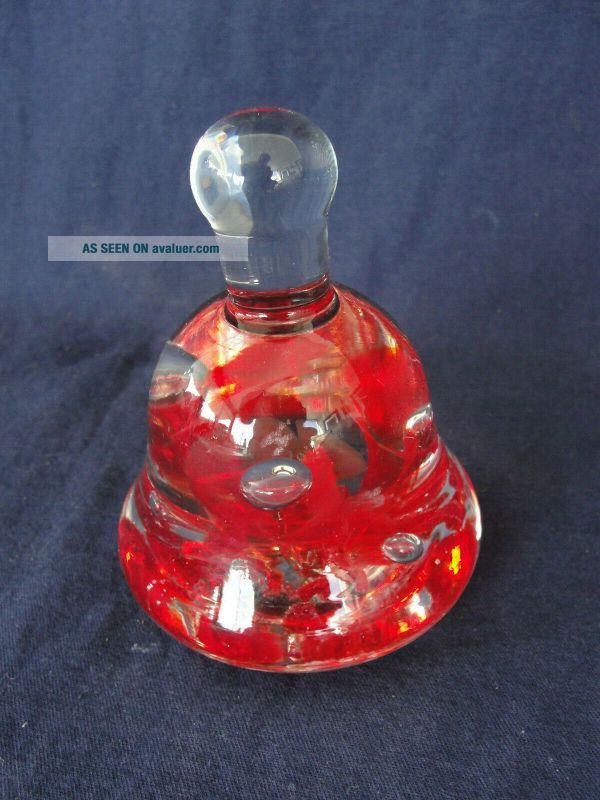 Vintage St. Claire Bell Shaped Paper Weight | #36936887