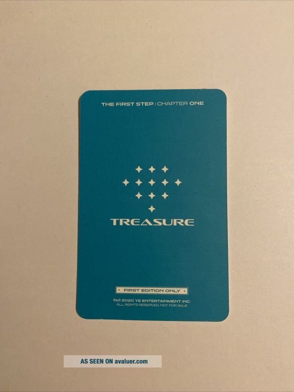 TREASURE The First Step: Chapter 1 Haruto 1st Press Official Photocard ...