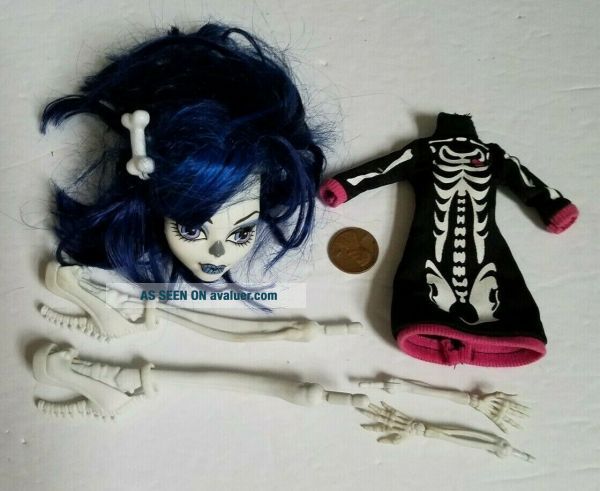 Monster High Create A Monster Skeleton CAM Doll Dressed With Shoes RARE ...