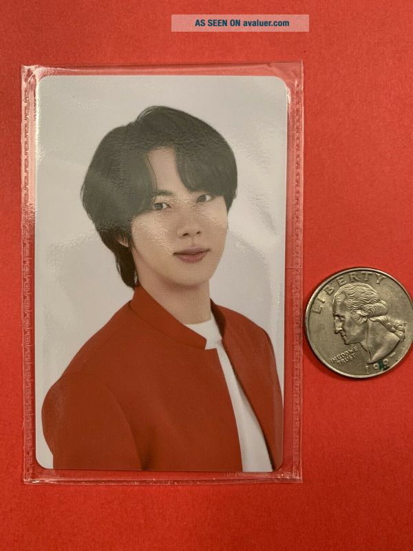 BTS Jin Map Of The Soul ON:E Live Photocard Card Ticket (OFFICIAL MERCH ...