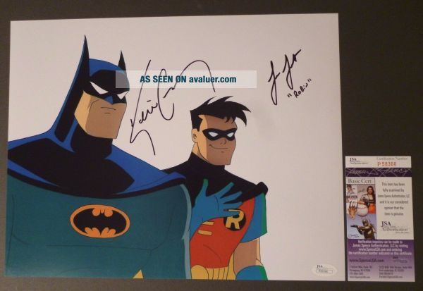 KEVIN CONROY & LOREN LESTER Hand - Signed BATMAN: ANIMATED SERIES 11x14 ...