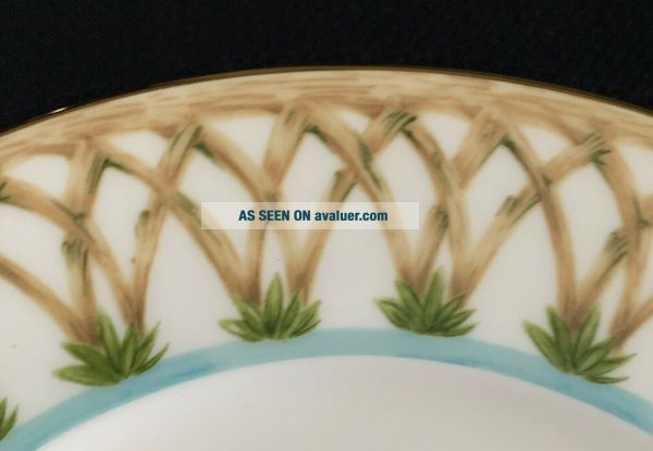 Lenox British Colonial Bamboo 2 Luncheon Accent Plates | #37552357
